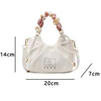 China Colefa Manufacturer New Women's Bags Trendy Versatile Fashionable Beaded Handbags with Casual Western Style Crossbody Charm for sale