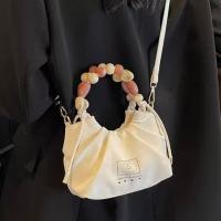 China Colefa Manufacturer New Women's Bags Trendy Versatile Fashionable Beaded Handbags with Casual Western Style Crossbody Charm for sale
