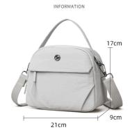 China Colefa Ladies Nylon Bag Versatile Small Square Bag Trend Shoulder Diagonal Cross Custom Handbags for Women Luxury With Logo for sale
