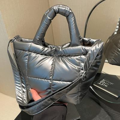 China Colefa Cloud Bag Ladies Hand Tote Bag Update Simple Pleated Down Bag Wholesale Women's Puff Bag 2026 Trending Fashion Handbags for sale