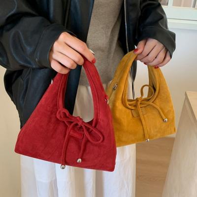China Colefa Fashionable Shoulder Cross Body Bags Korean Niche Wrist Bag Women's Girls Ladies Autumn Winter Casual Pillow Handbags for sale