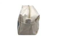 China Attractive Design Makeup Cosmetic Bag Cotton Canvas Women For Travel for sale
