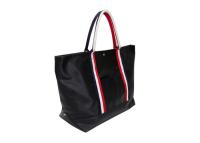 China Nylon Polyester Washable Tote Bags Deep Blue Reusable Tote Shopping Bags for sale