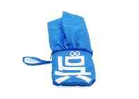 China Custom Printed Polyester Folding Shopping Bag  Reusable Grocery Foldable Tote Bag for sale