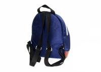 China Fashion Design Women small nylon backpack with leather bottom for sale