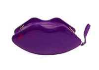 China Custom Fashion Lip Shape Makeup Tote Bag Women Clutch Bag Luxury PU Type for sale