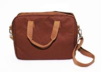 China Silk Screen Printing Light Weight Shoulder Bag , Crossbody Laptop Messenger Bag for sale