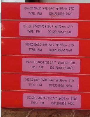 China SAA6D170E-3 Piston Ring Set 6240-31-2030 For PC1250LC-7 8 WA600-3 Excavator Construction Machinery Parts for sale