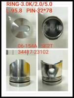 China Mitsubishi 8M21 Engine Piston ME163897 150mm S4E2 34417-23102 DK10 13216-1060 H06BT 13216-1871 for sale