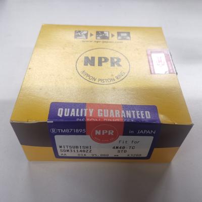 China 4M40 NPR Piston Rings SDM31140ZZ ME202950 - High-Quality Engine Components for Diesel Applications for sale