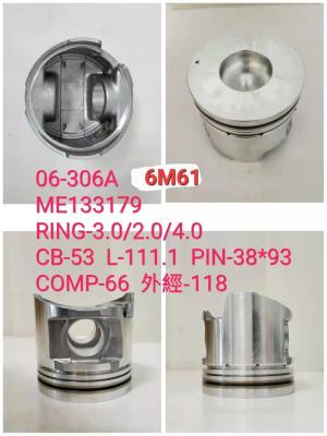China DM100 13216-1120 3AE1 78MM Piston 1121112310 6M61 ME133179 for sale