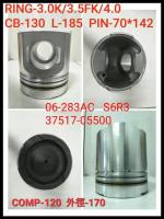 China DM100 13216-1120 3AE1 78MM Piston 1121112310 6M61 ME133179 for sale