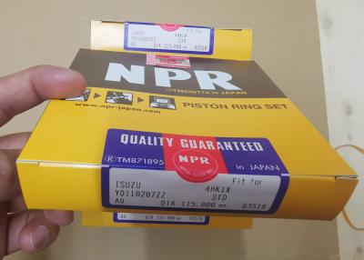 China 4HK1X Piston Ring 8-98017-166－0 For ISUZU Engine Parts for sale
