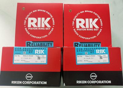 China Silver Coating RIK Piston Rings For Engine Operation 6D22 ME052893 ME052996 20763 for sale