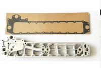 China Mitsubishi S6R Oil Cooler Assembly Radiator Core And Radiator Edge Cover 37539-10100 37539-20300 for sale