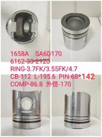 China Mitsubishi Heavy Industries Spare Parts S6R Cylinder Liner Height 351MM, Diameter 170MM 37507-82600 37507-72600 for sale