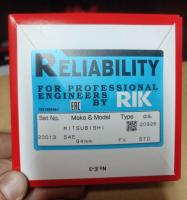 China Japanese RIK Piston Rings, Isuzu C240 5-12121-021-0, Yangma 4TNE94 , Mitsubishi S4E, S4S  For Diesel Forklifts for sale