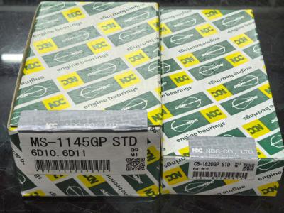 China Alloy Steel NDC Bearing Phosphated for Pressure 6D14 6D16 Main bearing ME999199 ME995344～48 for sale