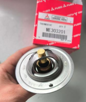China 4M50 Thermostat At 76.5 Degrees Celsius ME303201 High Pressure Resistance for sale