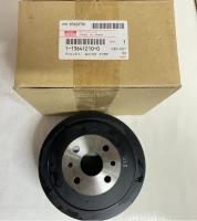 China Isuzu 6BG1 Water Pump Pulley 1-13641210-0, Timing Cover 1-11321079-0 Timing Base Plate  Fan Belt 1-13671499-0 for sale