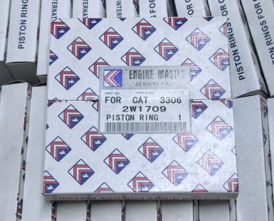 China Phosphated Pressure Round Alloy Steel Piston Rings 3306 2W1709 for sale