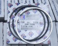China Phosphated Pressure Round Alloy Steel Piston Rings 3306 2W1709 for sale