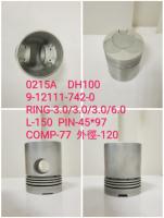 China Mitsubishi 8DC9T piston ME093526, DH100 piston 9-112111-742-0, S16R piston 37517-07401 for sale