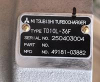 China Mitsubishi S12R Supercharger Assembly 49181-03882 TD10-36F for sale