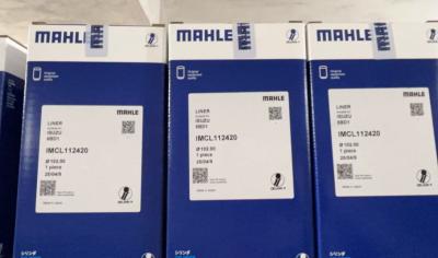 China Isuzu 6BD1 6BG1 cylinder liner, Mahle, Japan IMCL112420 IMCL113840 for sale