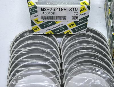 China Komatsu 6D108  6D125 6D140 6D170 engine bearing 6221-21-8010 6222-31-3040 6150-21-8010 for sale