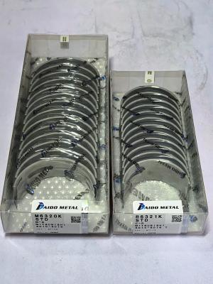 China Mitsubishi 6D16  6D14 main bearing M6320K ME999199 ME999296 and con rod bearing ME032518 ME032417 R6321K DAIDO for sale
