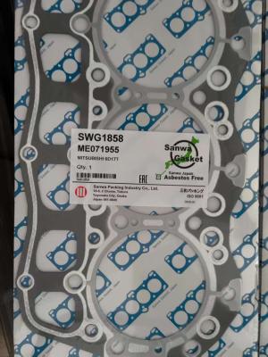 China MITSUBISHI GASKET ME071955 JAPAN SANWA 6D16 for sale