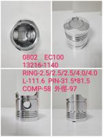 China HINO EC100 LINER 11467-1490 AND PISTON 13216-1140 for sale