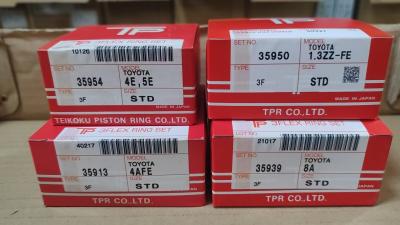China TOYOTA COROLLA 4E 5E Piston ring  13011-11122 13011-11140 4AFE 13011-16280 for sale