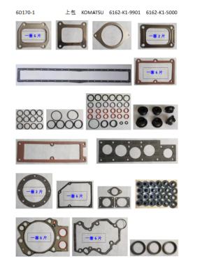 China Komatsu 6D170 overhaul package 6162-K1-9901  6162-K1-5000 6162-K2-9901 for sale