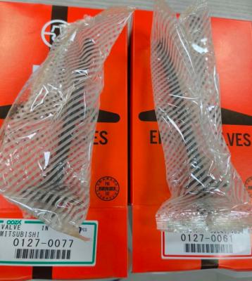 China Mitsubishi 6D34 4D34 6D31  Valve EX AND IN ME011244 ME220217 0127-0061 0127-0077 for sale