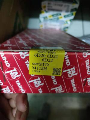 China Mitsubishi 6D20/6D22/6D24 TAIHO Engine Bearings MS-1162GP M115H 2kg Set Standard Size for sale