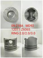 China Nissan MD92 Piston 12011-Z6160 | 125mm Diameter Diesel Engine Part for GE13 6-Cylinder Trucks for sale