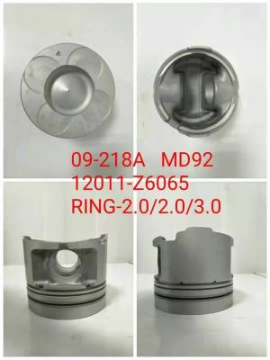 China Nissan MD92 Piston 12011-Z6160 | 125mm Diameter Diesel Engine Part for GE13 6-Cylinder Trucks for sale