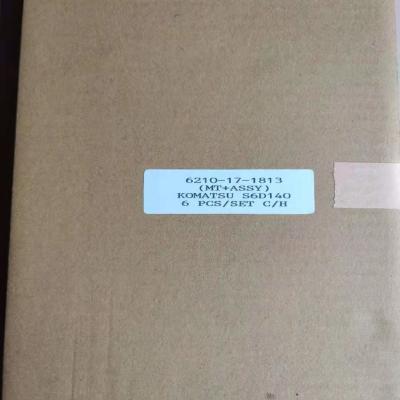 China Komatsu S6D140 Diesel Engine Cylinder Head Gasket 6210-17-1813 Genuine OEM Part for Heavy Equipment for sale