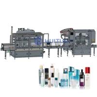 China Highly Flexible Linear Bottle Liquid Follow Up Filling Machine Filler for sale