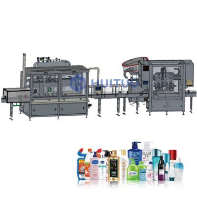 China Cosmetic Water Cream Follow Filling Machine For Different Bottle Containers for sale