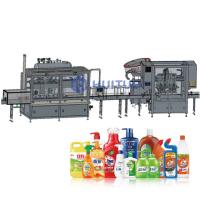China Linear Follow Up Filling Machine For Cosmetics Suitable For Different Bottles Containers for sale