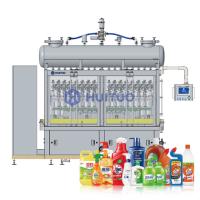 China Automatic Flowmeter Filling Machine For Toilet Cleaner, Liquid Soap And Detergent for sale
