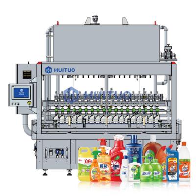 China Automatic Filling Machine For Toilet Cleaners Soaps Detergents And Anti Corrosion Liquids for sale