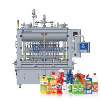 China Automatic Bottle Piston Filling Machine For Hand Wash , Liquid Detergent Soap for sale