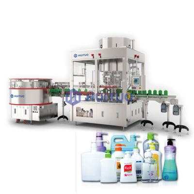 China Huituo chemical liquid bottle rotary servo chuck capping machine capper for sale