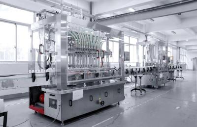 China Plastic Hand Washing Sanitizer Bottle Filling And Capping Machine for sale