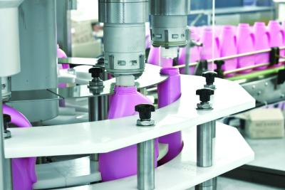China 1.5KW Beverage / Chemical Factory Filling Capping Machine for sale
