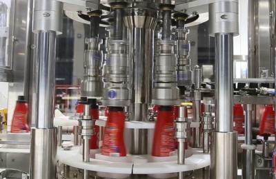 China Three Claws Structure Bottle Filling Capping Machine for sale